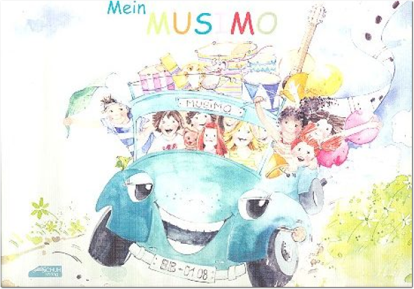 Sammelalbum Mein Musimo - Kinderbuch 1 - Bodensee-Musikversand